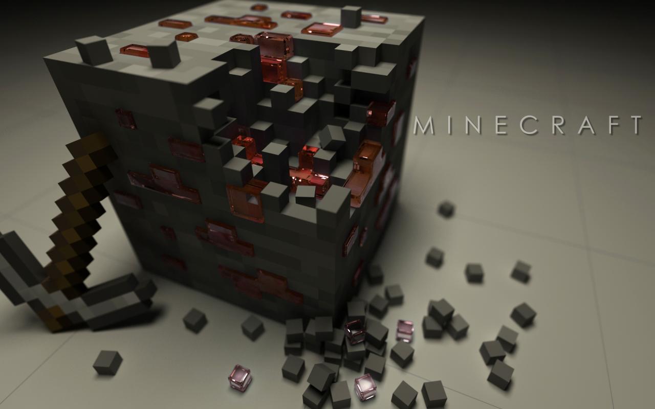 Redstone 3D ORE Block Minecraft Map